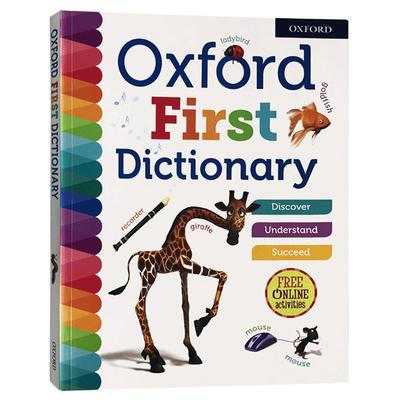 Oxford First Dictionary 2018 牛津我的第一本英语字典进口原版英文书籍
