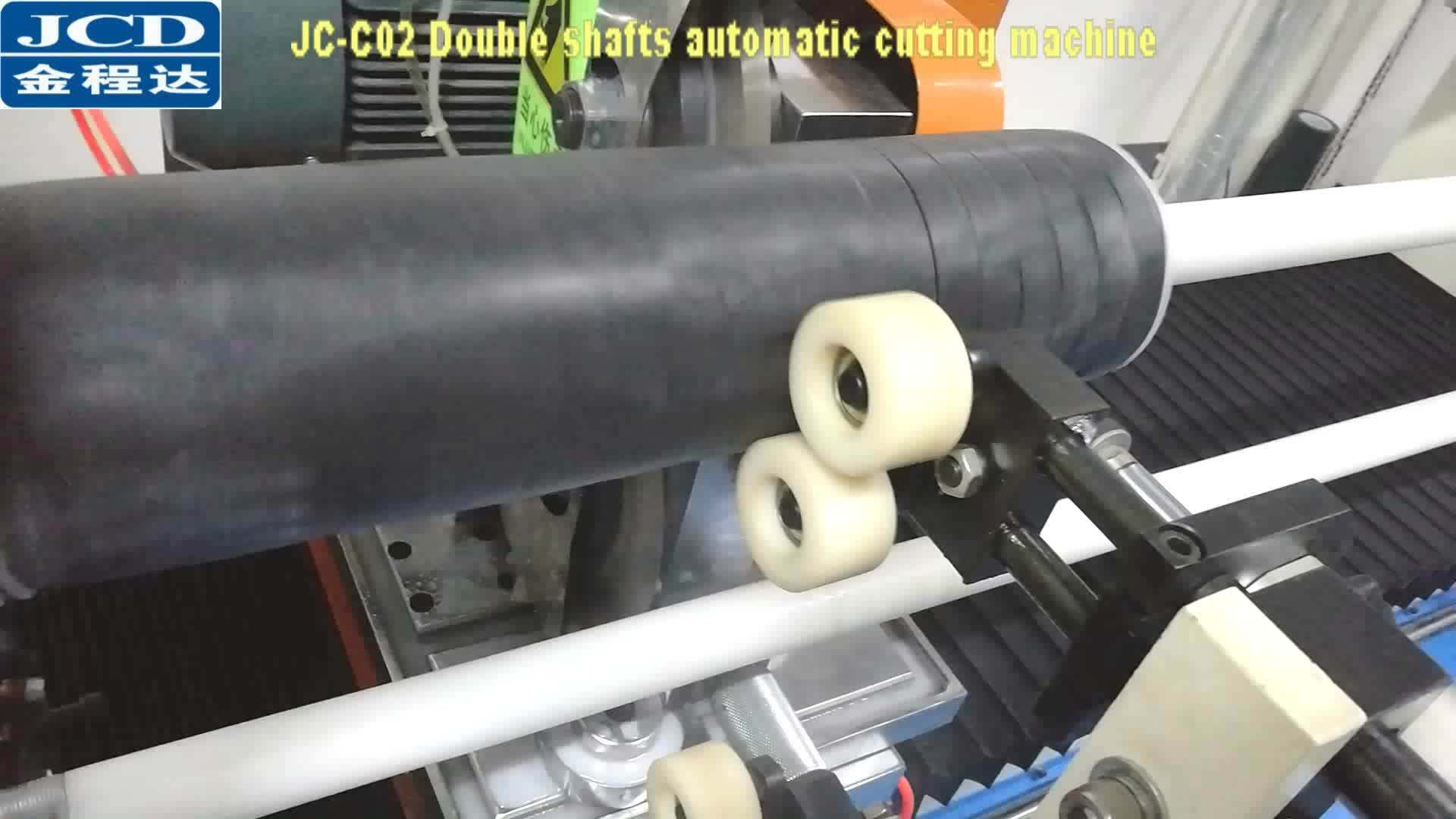 Automatic Double Shafts Pvc Insulation Tape Cutting Machine - Buy ...