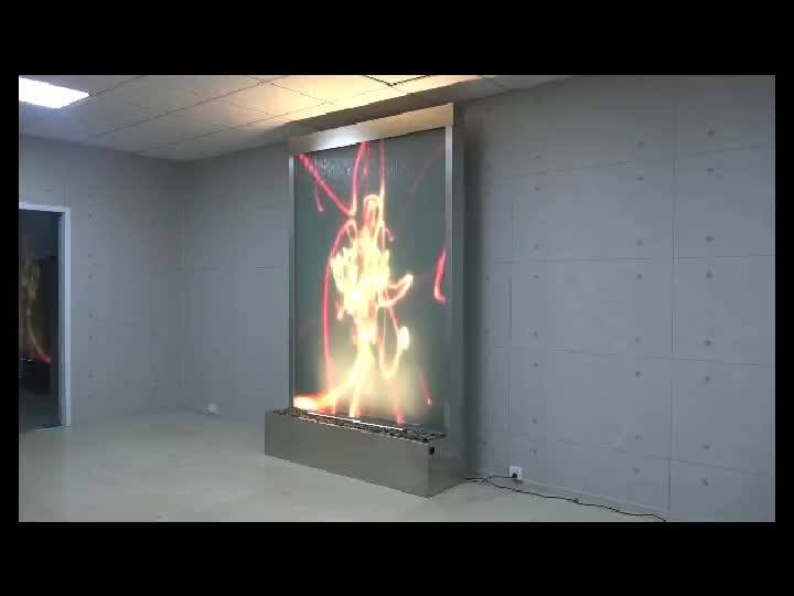 Big Customized H8ft Sflcd9665 Lcd Tv Screen Waterfall With Stainless ...