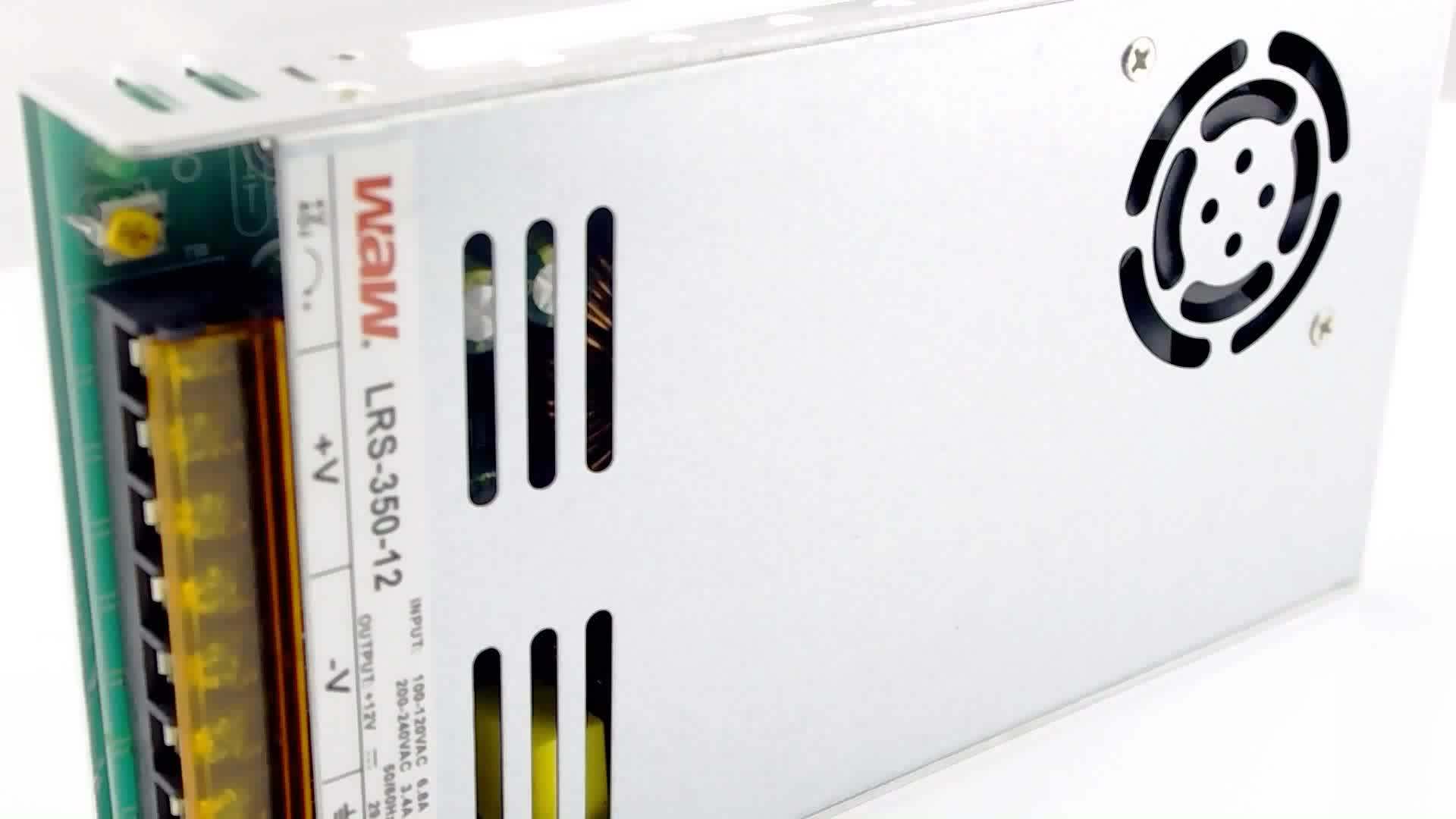 Slim Type 24v 14.6a 350w Lrs-350-24 Ac To Dc 110v/220v Switching Power ...