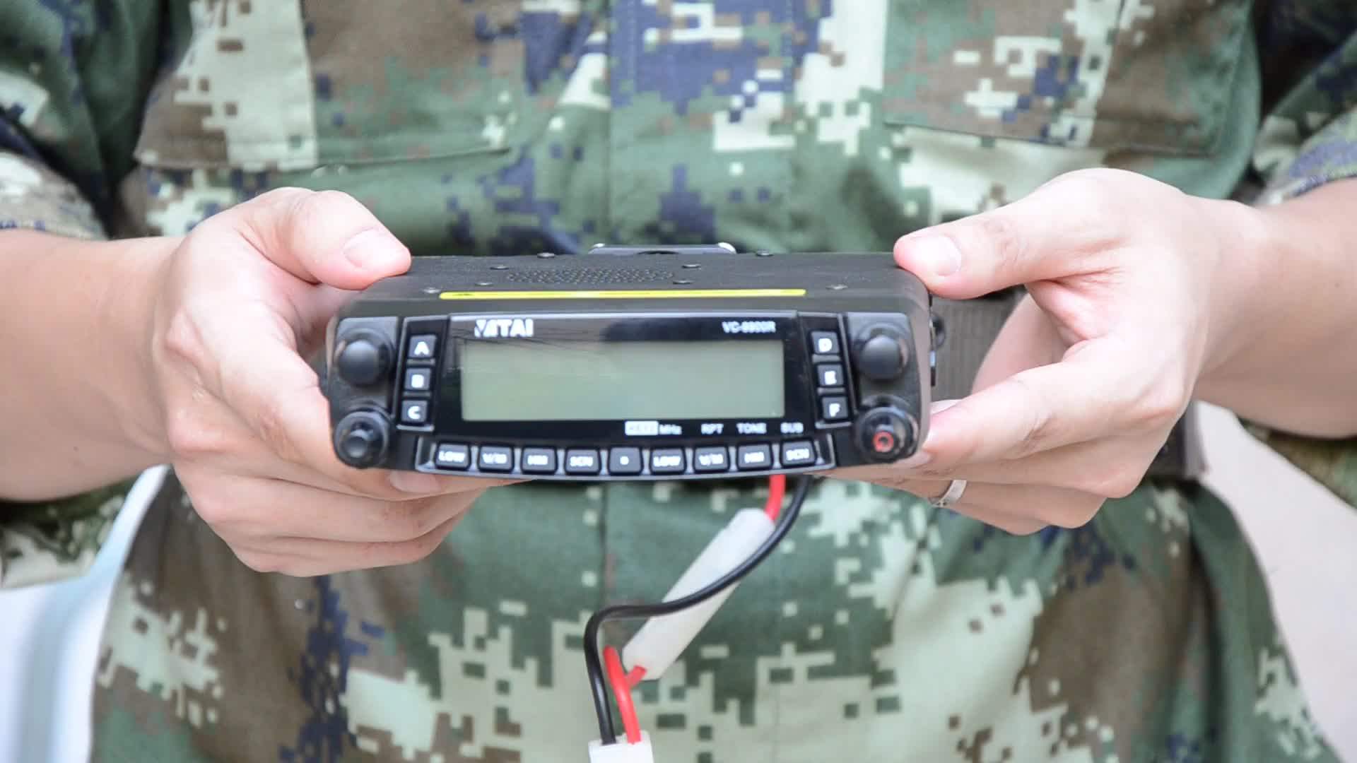 Vitai Vc-9900r Amateur Hf/vhf/uhf Transceiver Car Radio 809channels ...