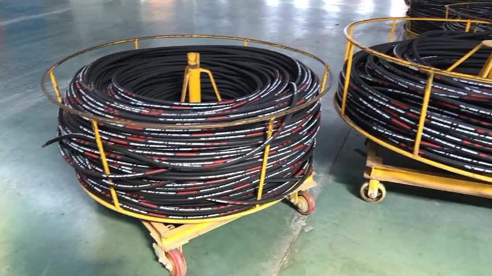 Flexibles Hydrauliques/manguera Hidráulica/hydraulikschlauch Sae 100 ...