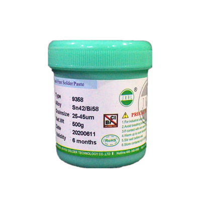 低温无铅锡浆Sn42Bi58 低熔点138度 大功率LED/CPU环保焊锡膏JRHL