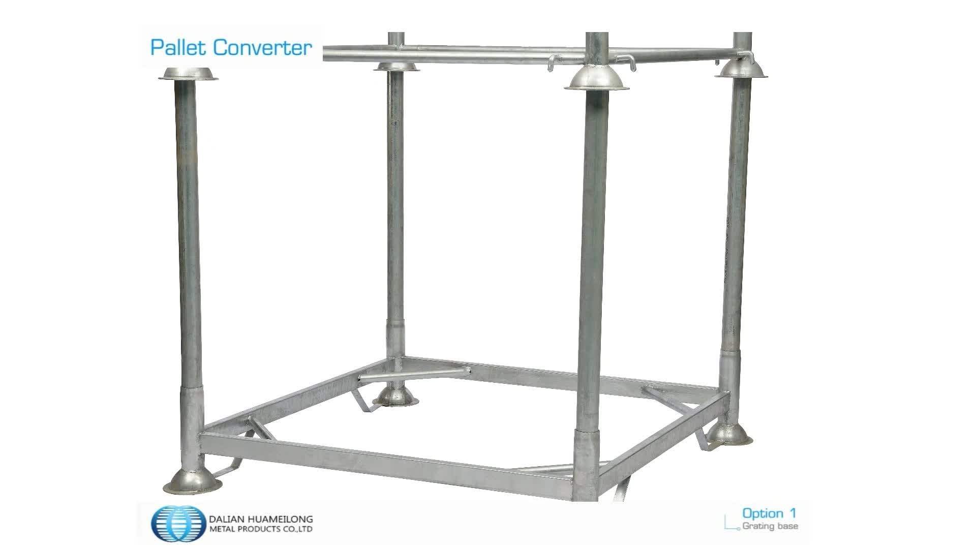 Heavy Duty Hot Sale Industrial Galvanized Stacking Pallet Rack For Big ...