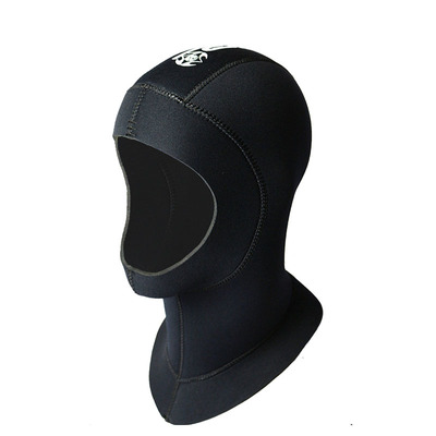 专业防寒保暖加厚3mm 5mm成人自由潜水帽子男女冬游头套潜水装备