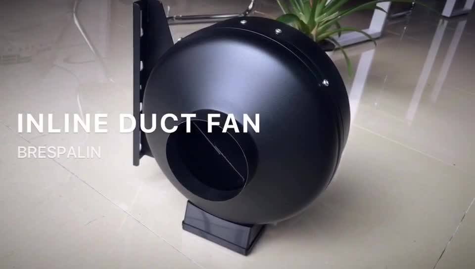 Efficient&silent 160mm Axial Inline Ventilation Fan Inline Duct Fan For ...