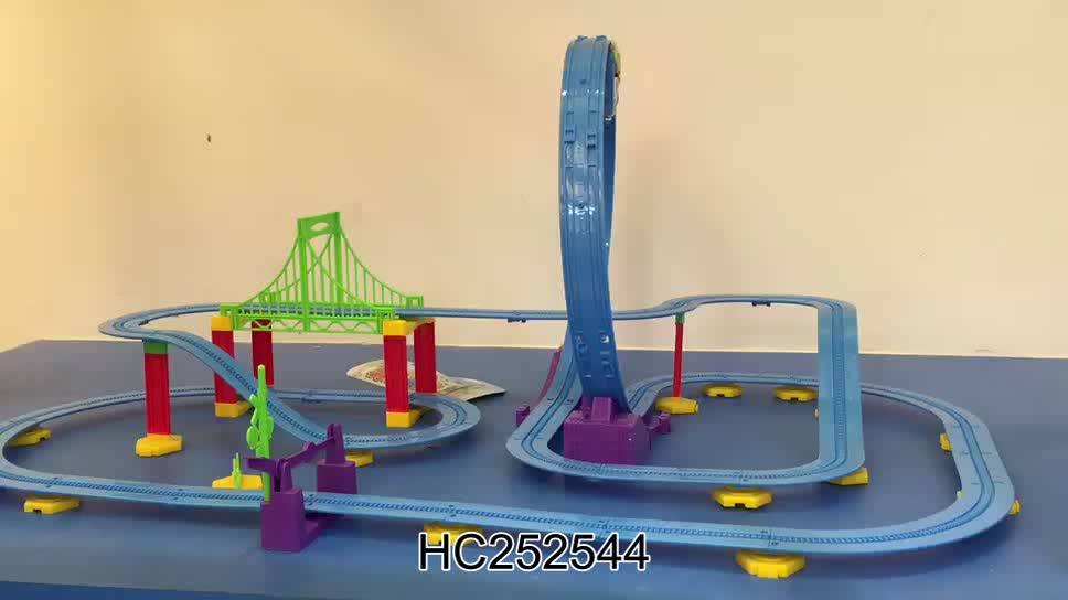 Plastic Train Tracks Toy Game Orbit Rail Car Toy Promotion Toys For ...