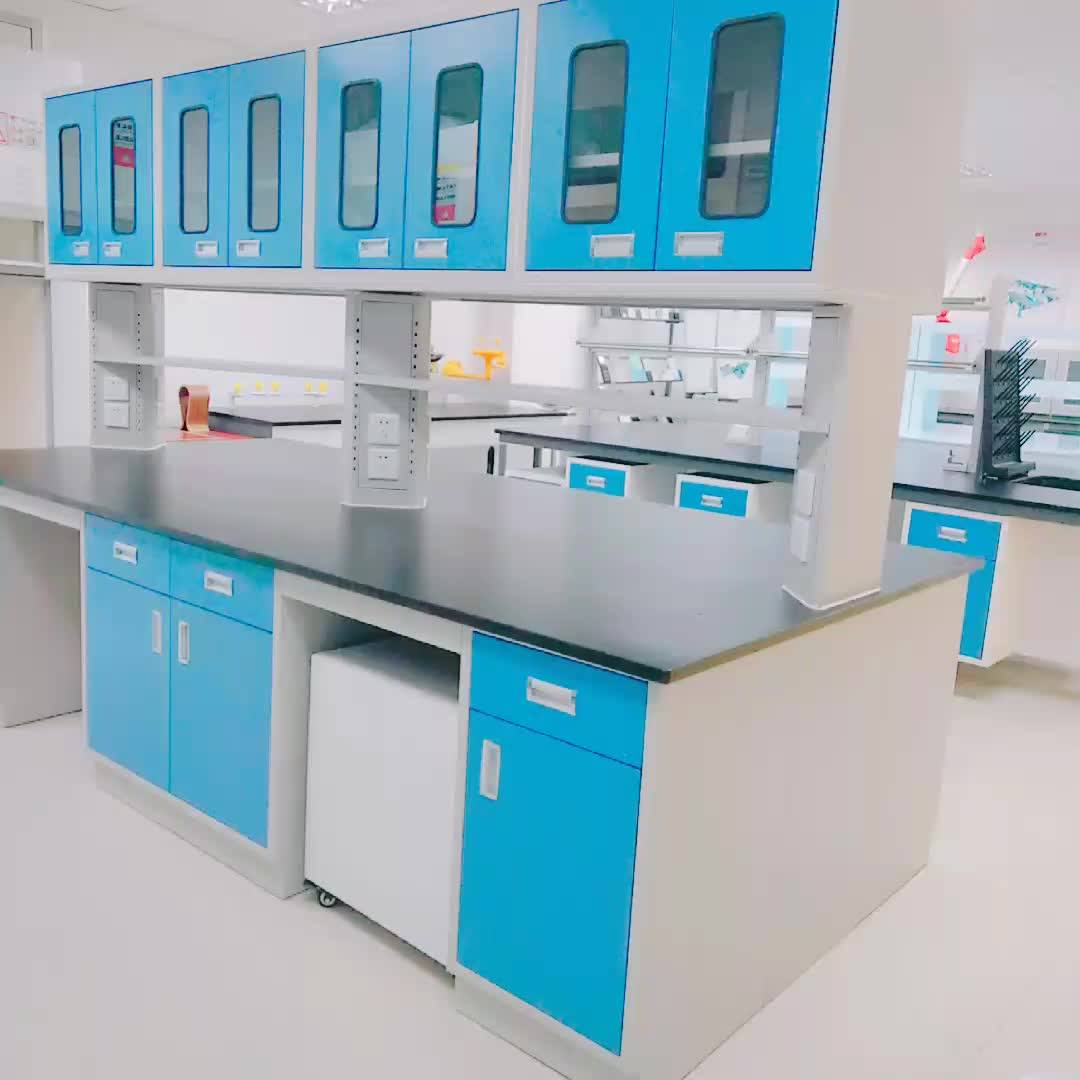 Guangzhou I Shape All Steel Movable Laboratory Island Table Wholesale ...