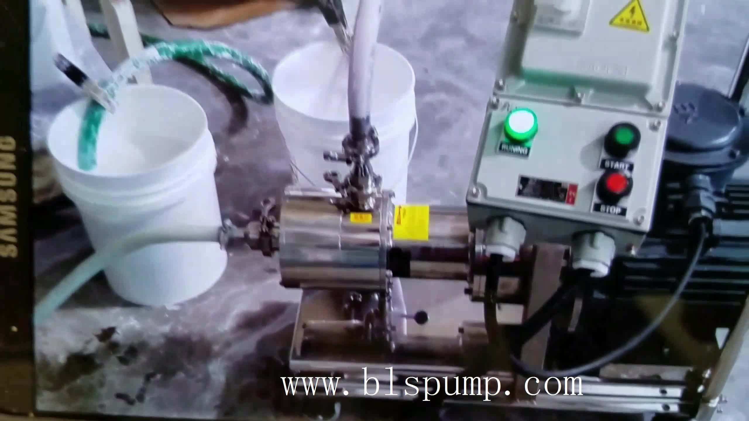 Three Stage Homogenizer Pump With Trolley Or With Vfd - Buy Homogenizer ...