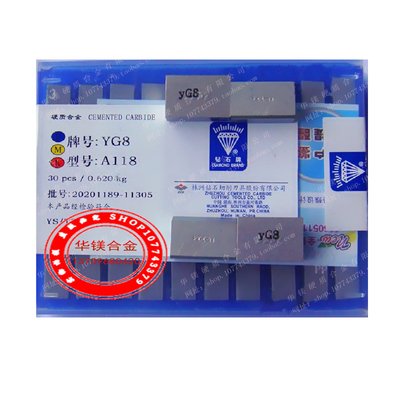 株洲硬质合金45度焊接车刀头YT15\YT14\YT5\YW1\YW2\YG6\YG8 A118