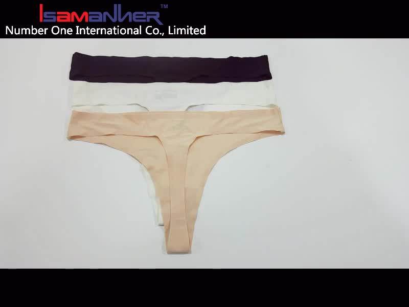 Three-piece Satin Seamless Women Underwear Panties - Buy Satin ...