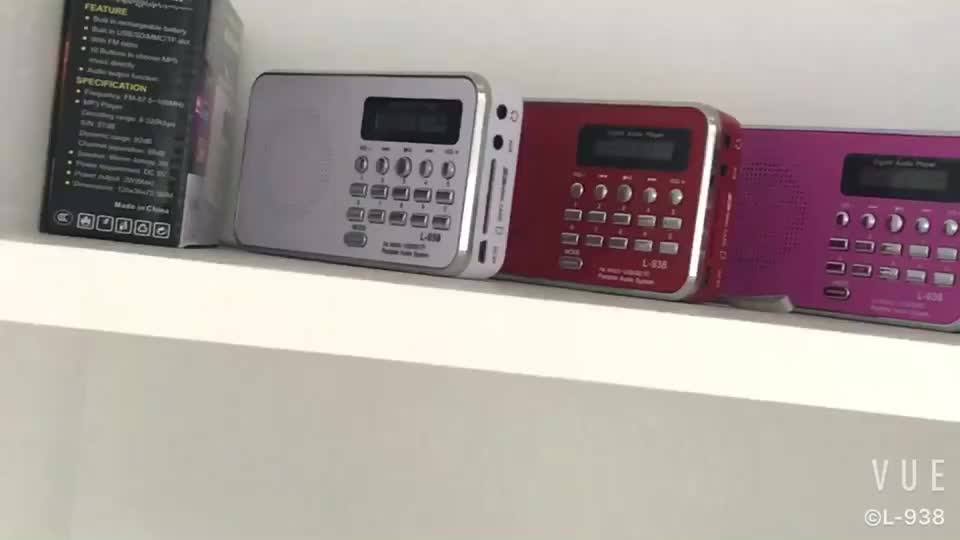 Portable Usb Sd Card Mp3 Music Audio Player With Record Fm Radio - Buy ...