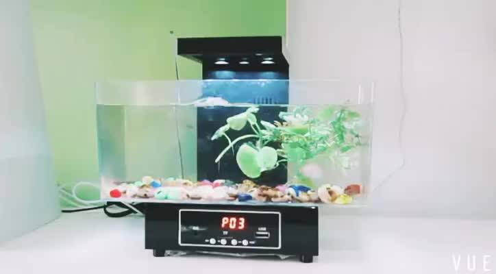 Mini Desktop Usb Aquarium / Mini Fish Tank / Led Desktop Aquarium - Buy ...