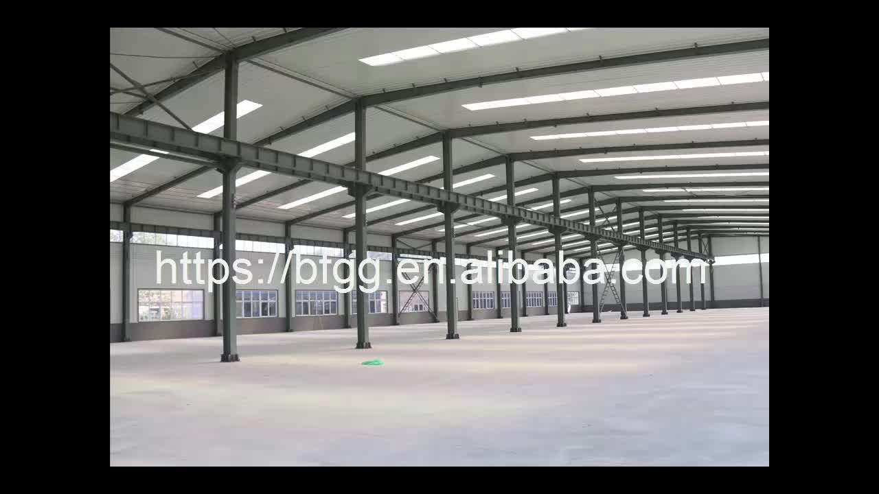 Steel Structure Prefabricated Warehouses Building Design In Ecuador ...