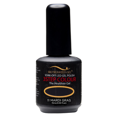 BIO SEAWEED GEL 11号佰斯薇彩色胶三步胶Big-5 Free环保甲油胶