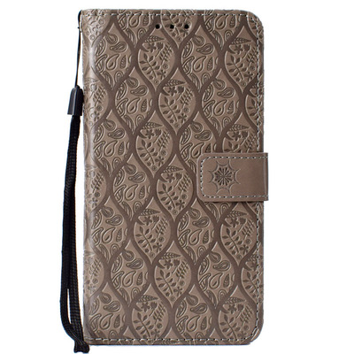 四叶草翻盖皮套挂绳斜跨