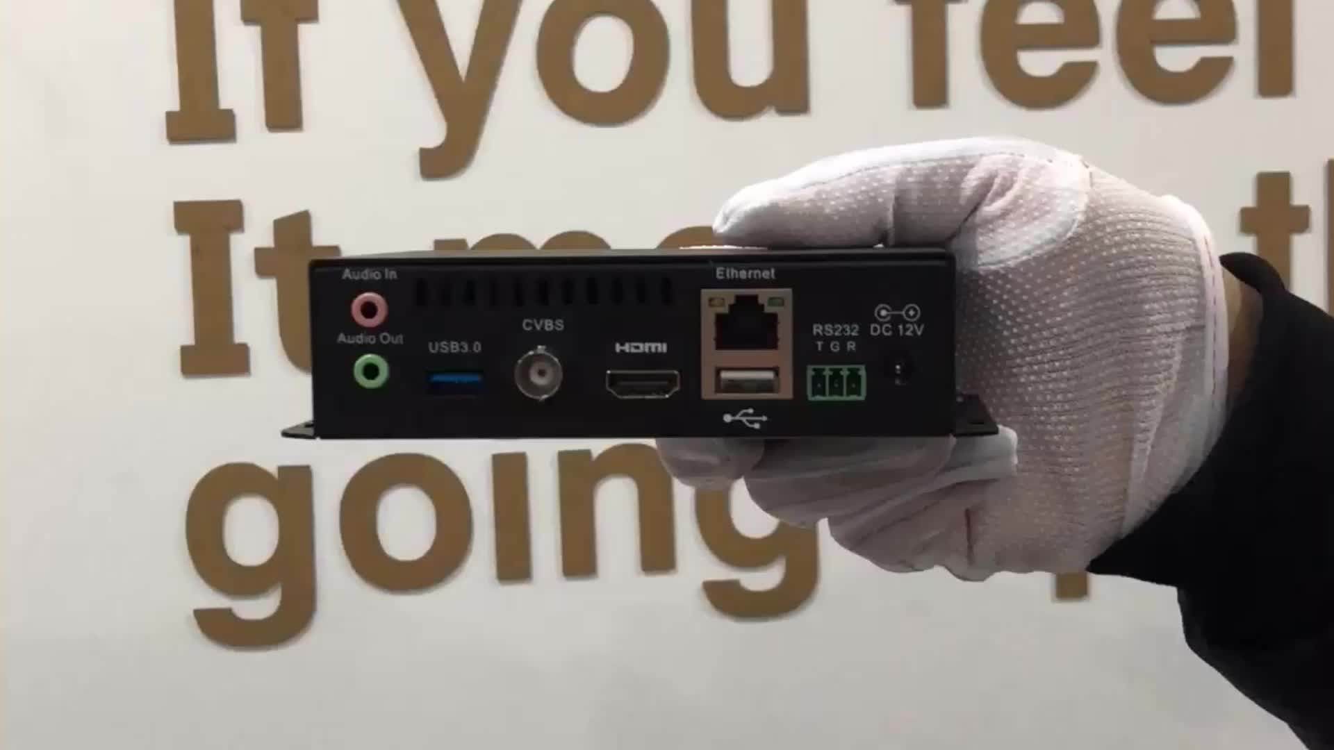 Mini 4k H.265/hevc Ip Video H 265 Hdml Streaming Decoder H.264 Rtsp To ...