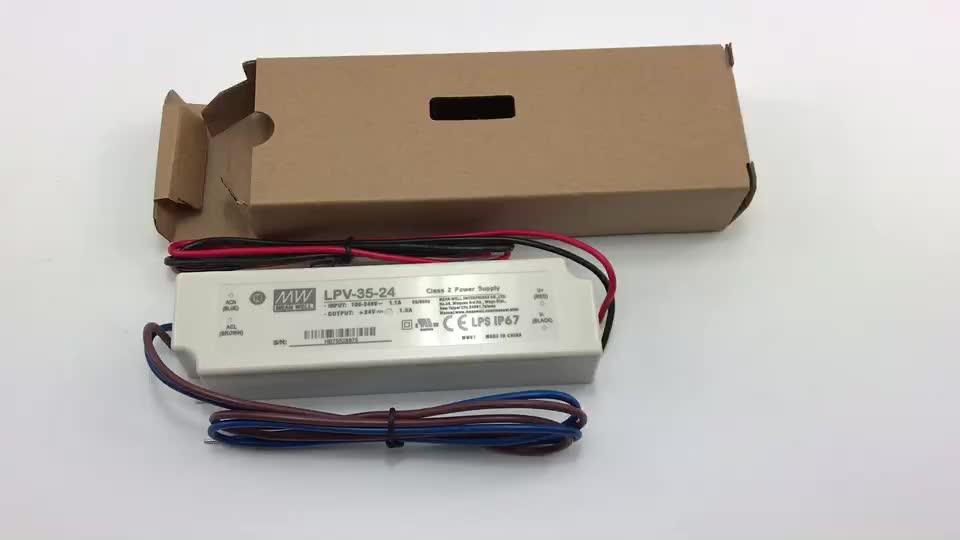 Mw 35w 12v Led Transformer Ce&cb Lpv-35-12 - Buy 35w 12v Led ...