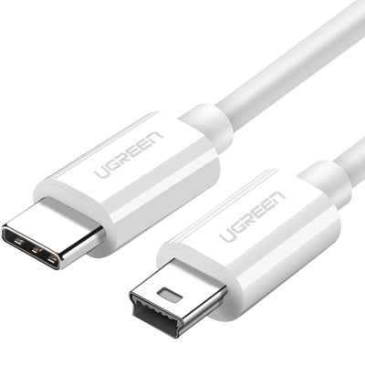 绿联miniusb转typec数据线mp3手绘板键盘电脑硬盘传输线通用适用苹果华为小米macbook笔记本佳能单反相机