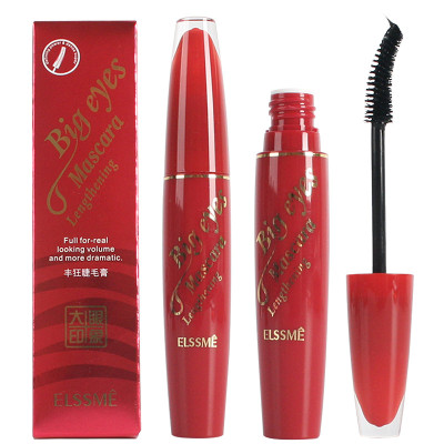 Elssme忆自美大眼印象丰狂睫毛膏L码香蕉大刷拉长浓密卷翘EY-1512