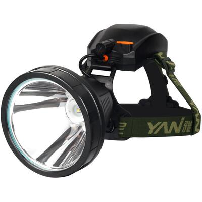 雅尼7746强光充电超亮头戴式电筒