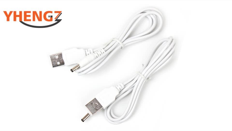 Durable Usb To Jack 3.5mm Dc Barrel Charger Power Cable Charging Cable ...