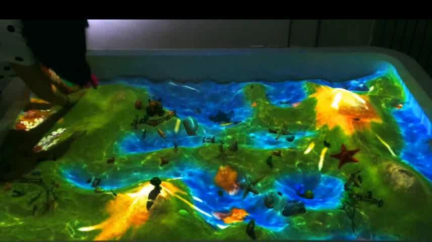 Ar Interactive Sandbox Interactive Projection Game 3d Kids Playground ...