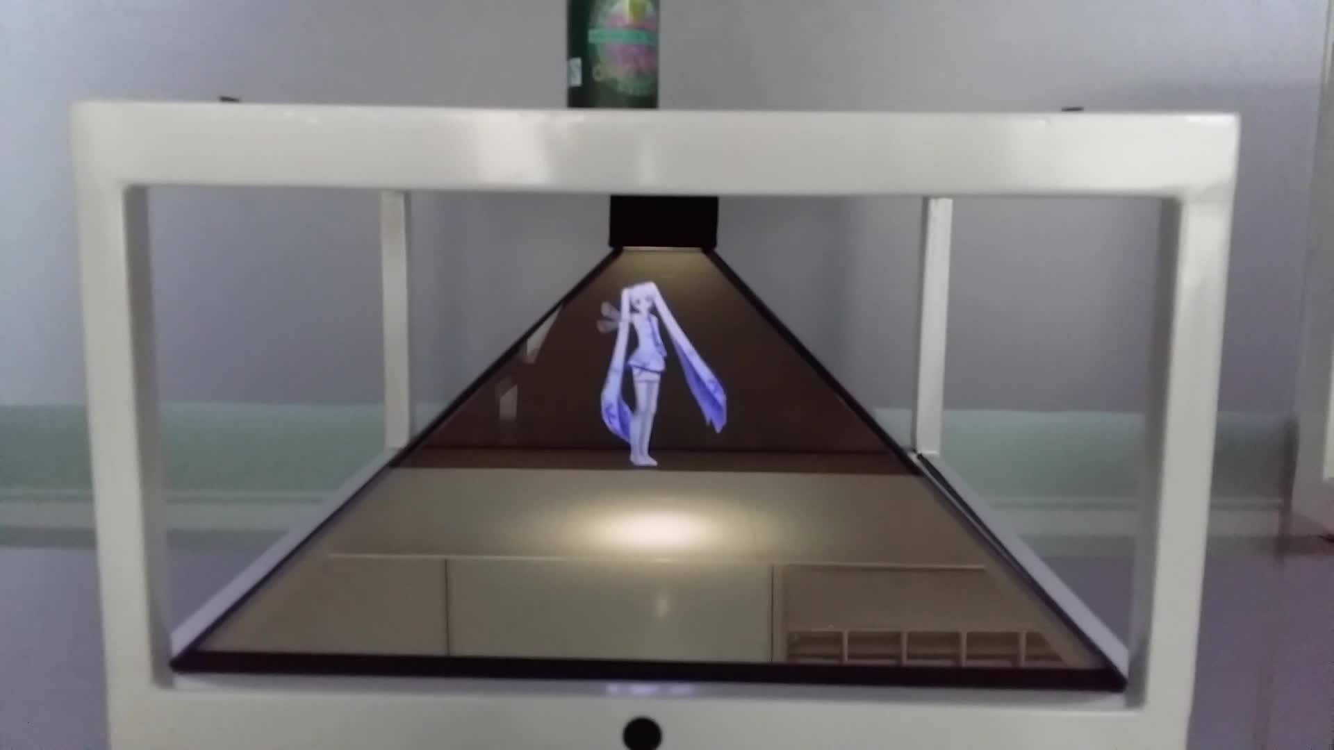 4 Sides 3d Hologram Display/360 Degree Holographic Advertising Display ...