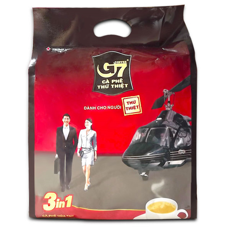 现货越南中原g7咖啡正品条装50包800g原味速溶咖啡三合一超雀巢_虎窝淘