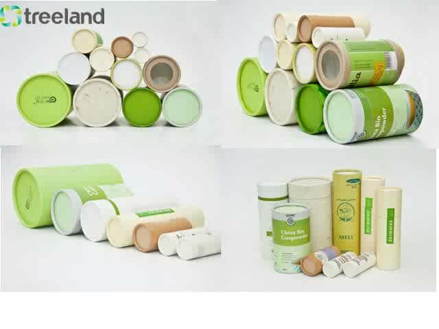 Custom Alcohol Round Paper Tube Packaging Box Strong Cardboard Wine ...