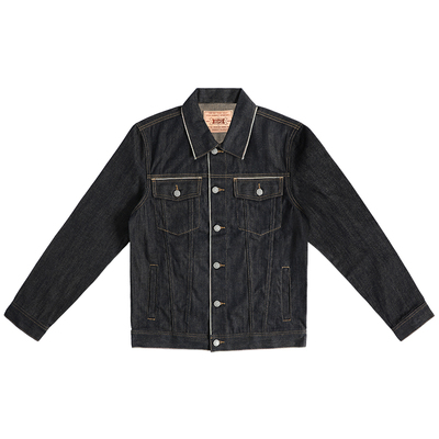 硬汉工装风渐变赤耳夹克外套