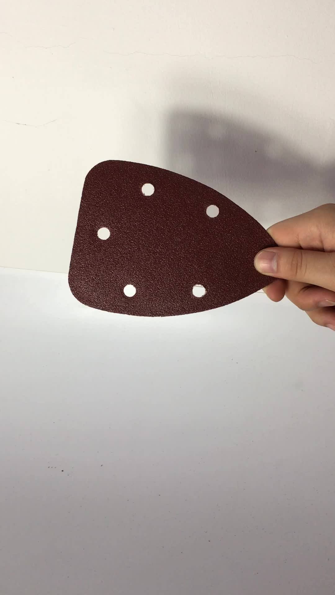 Free Sample Abrasive Sand Paper With Hook And Loop For Polishing - Buy ...