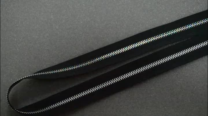 Factory Wholesale Metal Zipper Roll Long Chain Zipper Brass 5# For ...