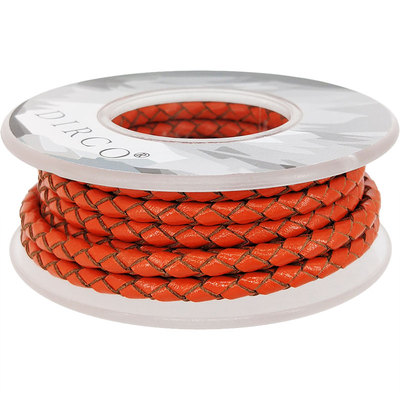 3mm1米进口环保编织牛皮绳手链项链绳子本命年转运DIY真皮绳DIRCO