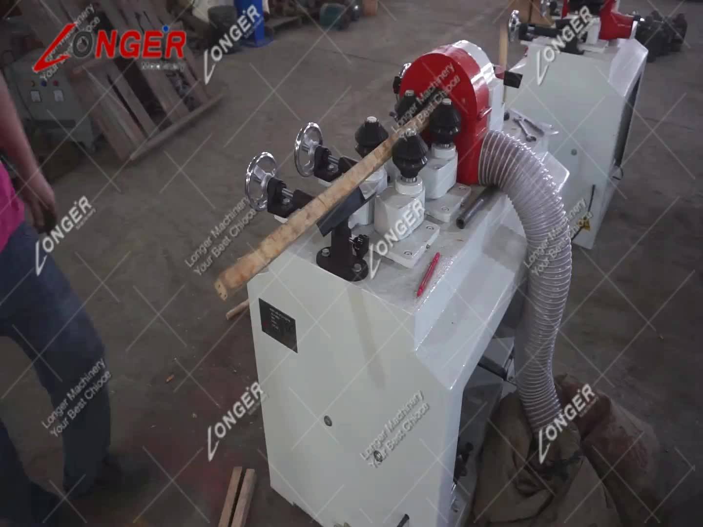 Automatic Broom Handle Wood Mop Stick Making Machine - Buy Mobbing ...