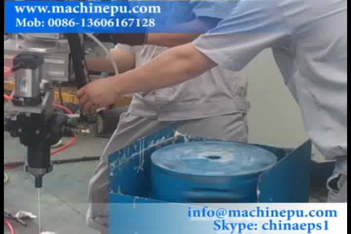 High Pressure Polyurethane Pu Foam Injection Filling Machine For Tire ...