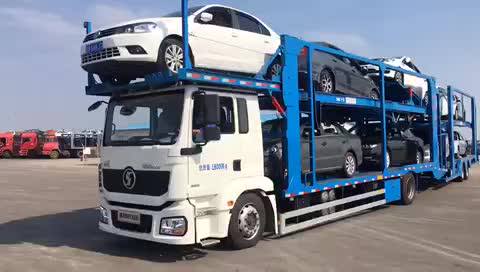 Cina Pemasok 3 As Roda Transportasi Mobil Semi Trailer Truk Pengangkut ...