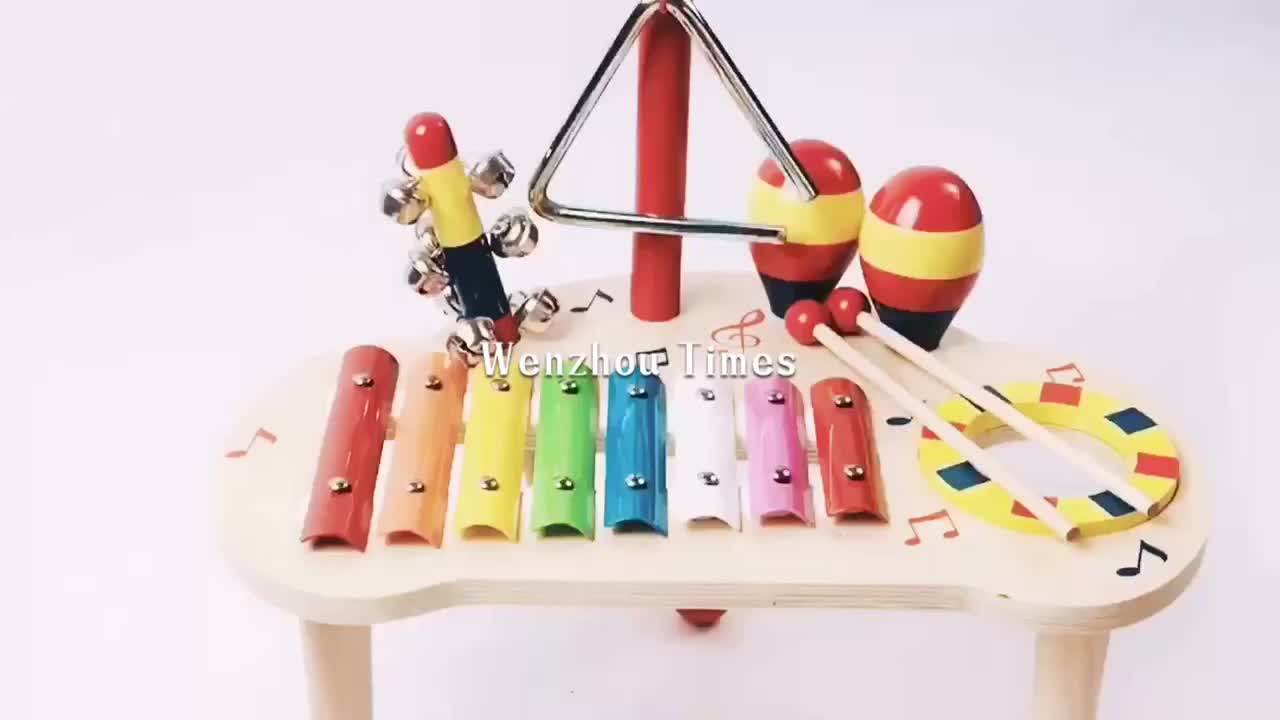 Wholesale Colorful Wooden Musical Instrument Set Toy For Children ...
