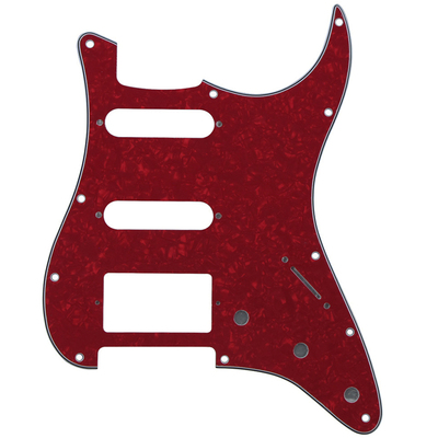 电吉他护板单单双 ST SQ面板前盖板美芬墨芬SSH吉他护板20种颜色