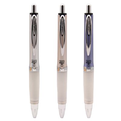 软胶笔UMN207gg软笔握中性笔三菱