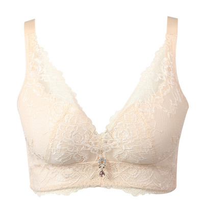 爱黛春夏新品体雕聚拢蕾丝内衣