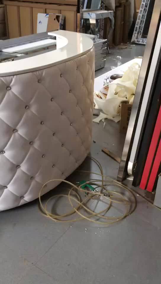 2017 Classic French Style High Gloss Reception Desk (jx201790) - Buy ...