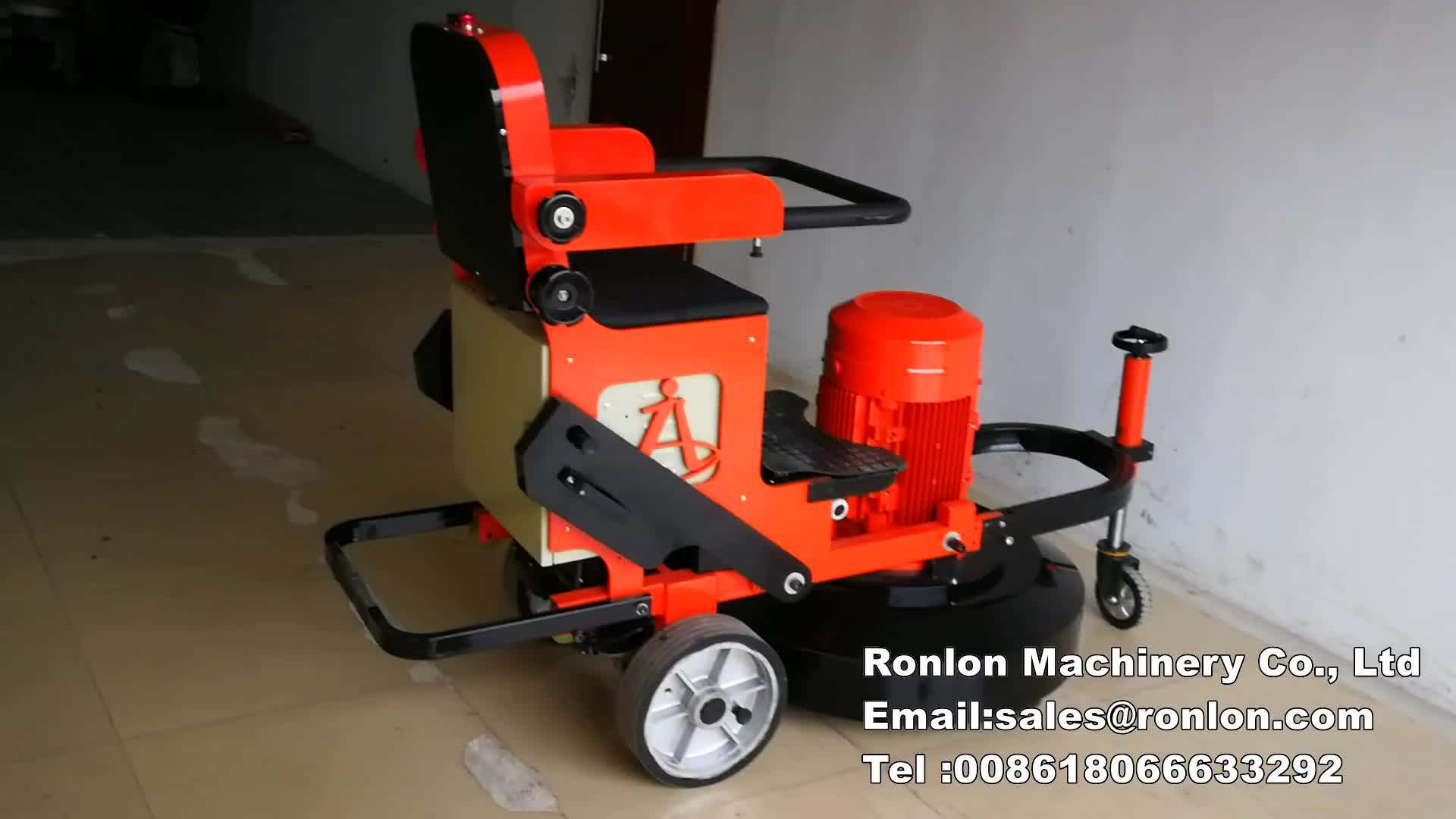 Remote Control Ride On Concrete Floor Grinder - Buy Remote Control ...