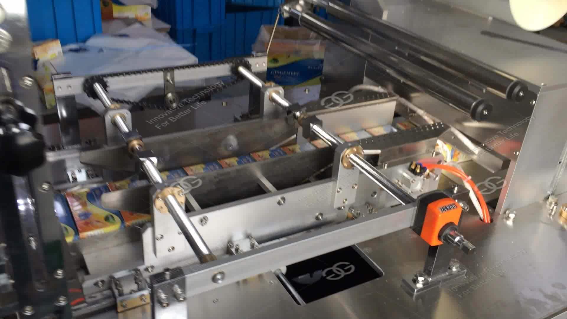 Automatic Carton Box Packing Machine Cellophane Wrapping Machine Card ...