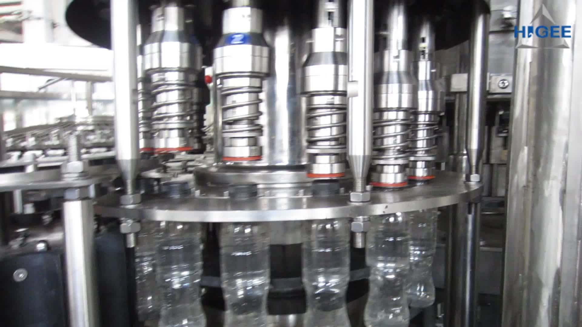 Automatic Mineral Water Filling Machine 3 In 1 Monoblock Water Bottling ...