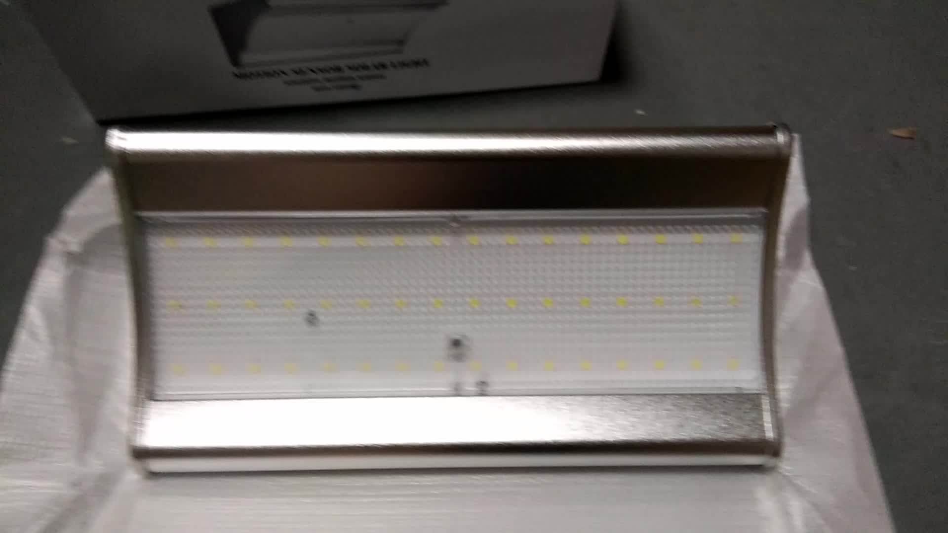 Outdoor Waterproof 4 Lighting Mode Solar Led Lamp Motion Sensor Garden ...