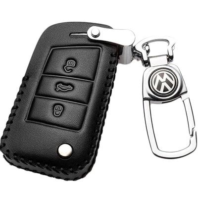 途观l钥匙套大众专用真皮