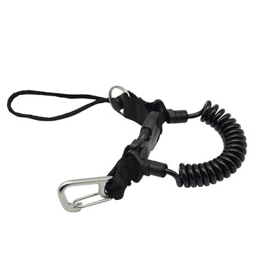 Hiturbo户外运动失手绳沙滩游泳潜水垂钓鱼相机防丢316不锈钢丝弹