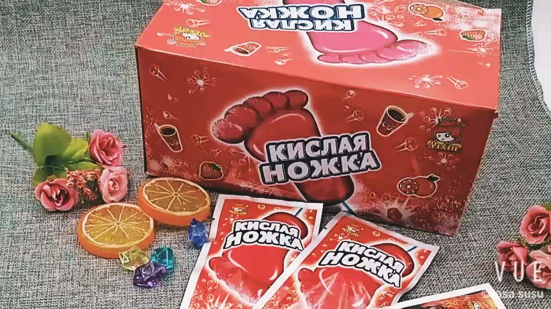 New And Hot Sell Foot Lollipop With Popping Candy - Buy Popping Candy ...