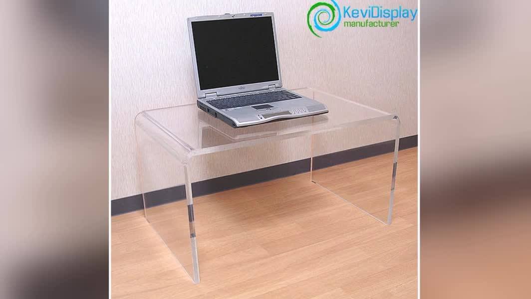 Two Layers Clear Acrylic Computer Desk With Competitive Price - Buy ...